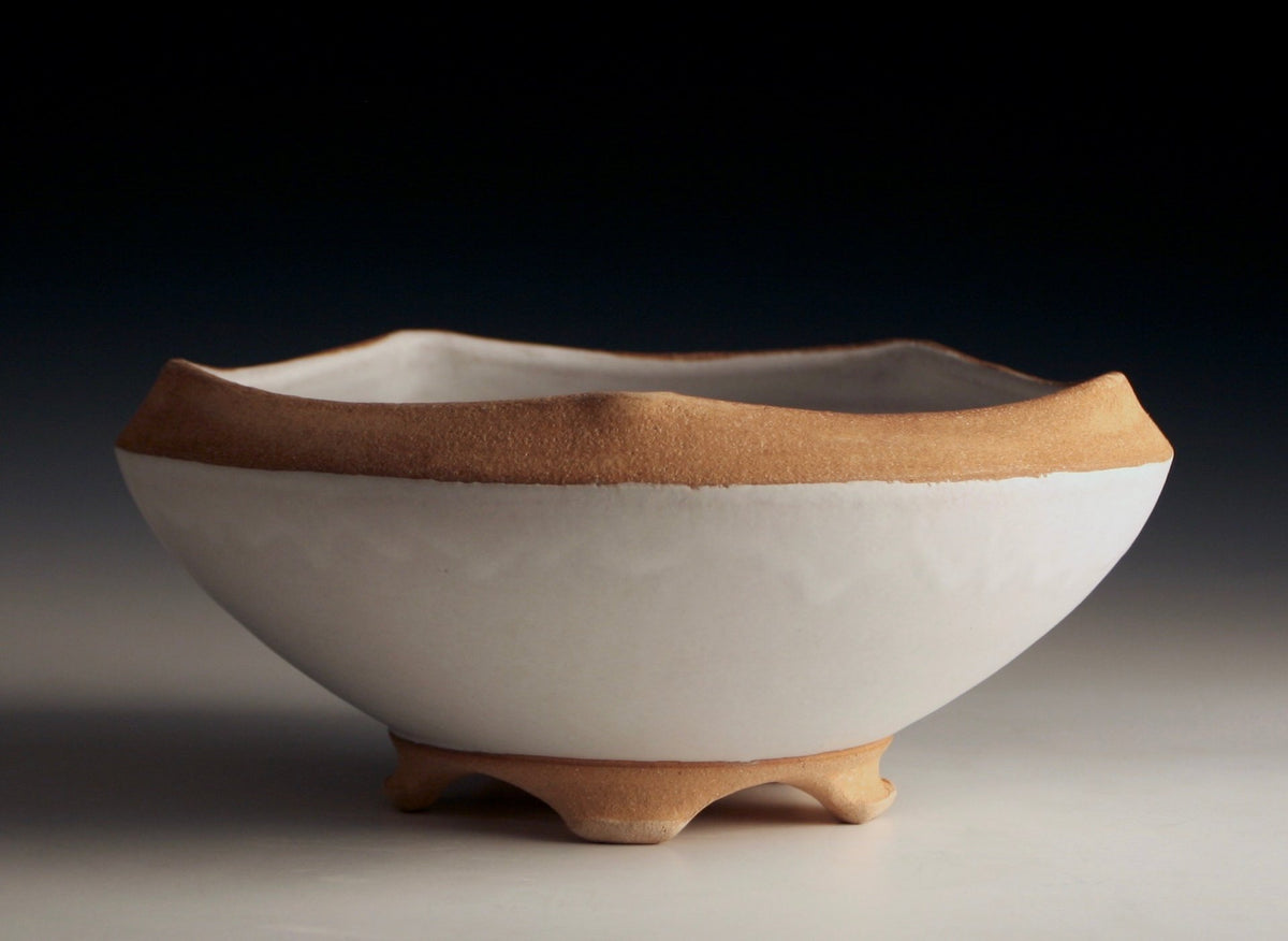 Raw Clay with White – Spinning Earth Pottery